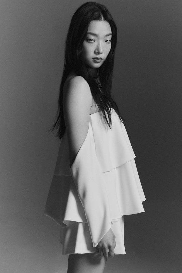 Sarah Top in Crepe – LEIN