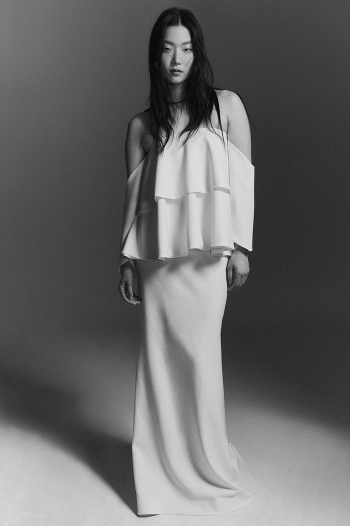 Sarah Top in Crepe – LEIN